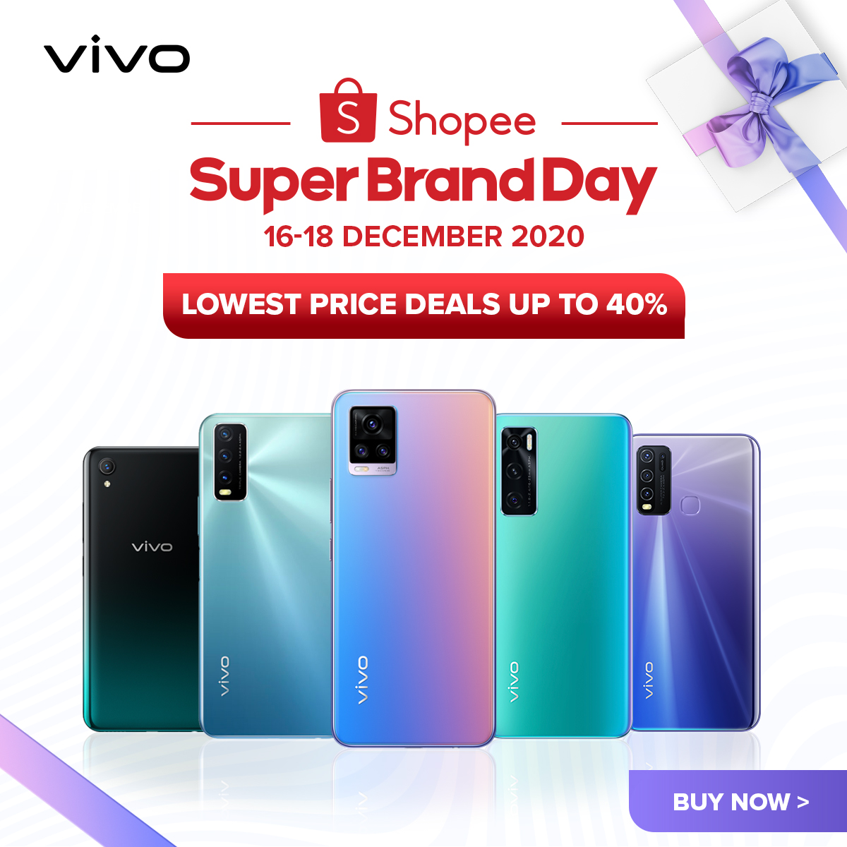 Shopee vivo 超级品牌日：手机折扣高达40% - Mdroid