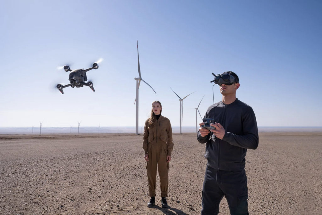 DJI FPV 无人机可联动VR头显，提供第一视角航拍体验！ - Mdroid