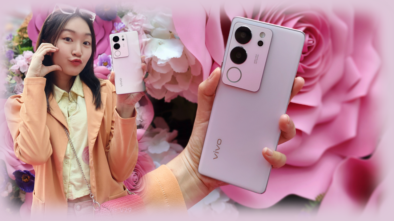 vivo V29 5G 粉色初恋浪漫来袭，岁末最佳情人/表白礼物 - Mdroid