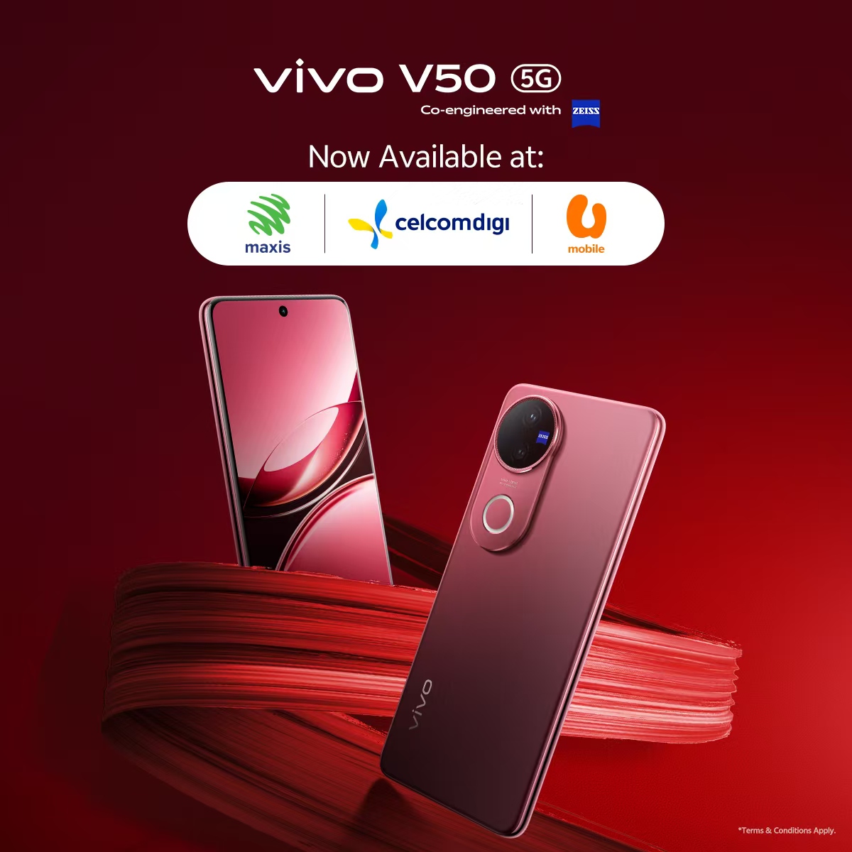 vivo V50 马来西亚正式开售！三大电信商优惠等你来抢 - Mdroid